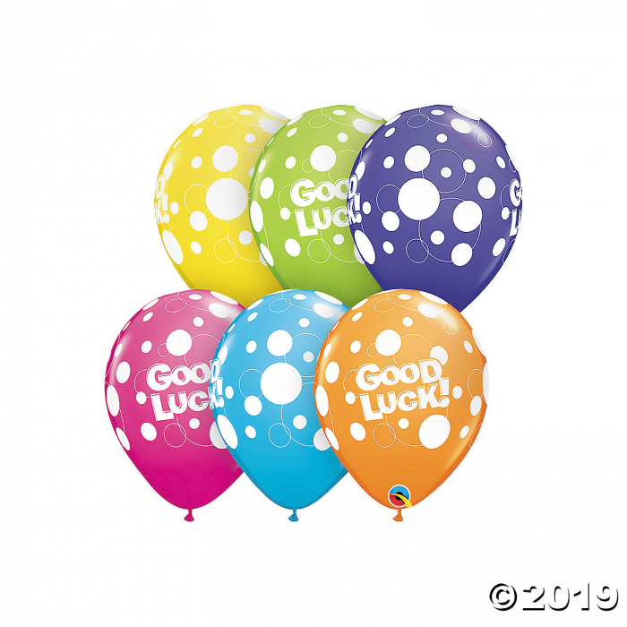 Tropical Good Luck 11" Latex Balloons (50 Piece(s)) | GlowUniverse.com