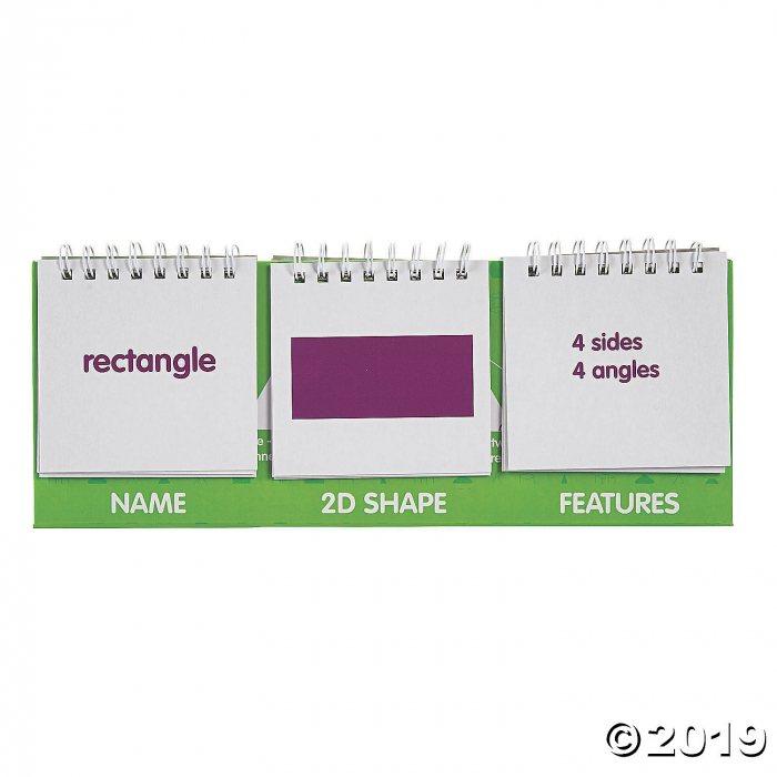 Shape Flip Charts (1 Unit(s)) | GlowUniverse.com