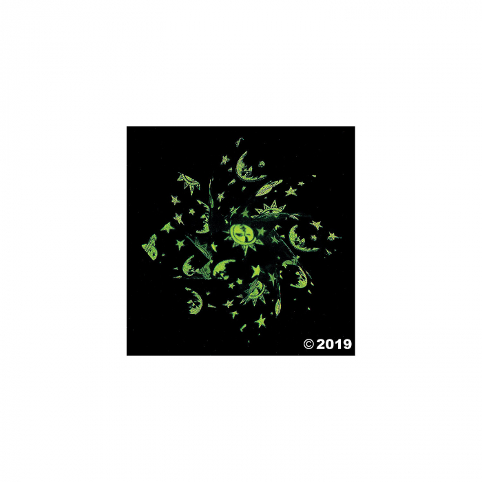 Glow-in-the-Dark Celestial Pinwheels (36 Piece(s)) | GlowUniverse.com