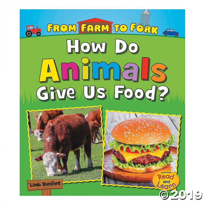 From Farm to Fork: Where Does My Food Come From? Book Set, Set of 4 (1 ...