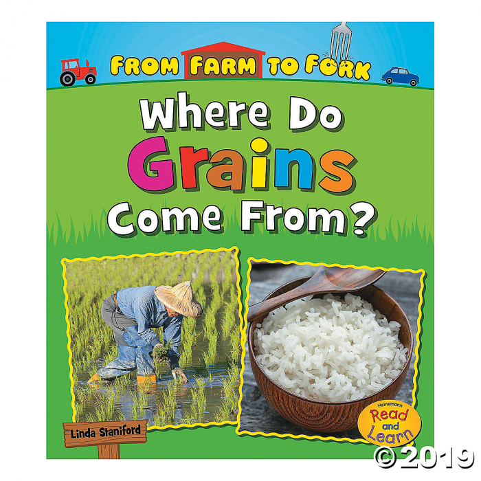 From Farm to Fork: Where Does My Food Come From? Book Set, Set of 4 (1 ...