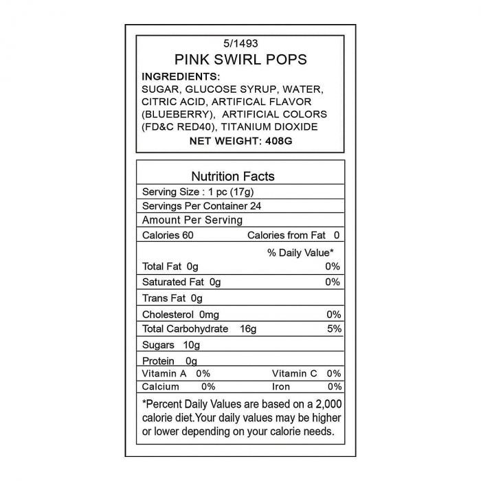 Light Pink Custom Photo Swirl Lollipops (24 Piece(s)) | GlowUniverse.com