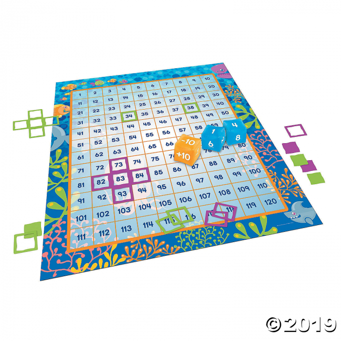 Make a Splash 120 Numbers Mat (1 Set(s)) | GlowUniverse.com