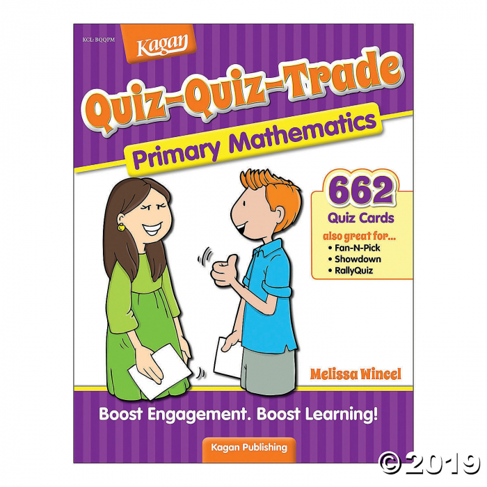 Quiz-Quiz-Trade: Mathematics, Kindergarten/2nd Grade (1 Piece(s ...
