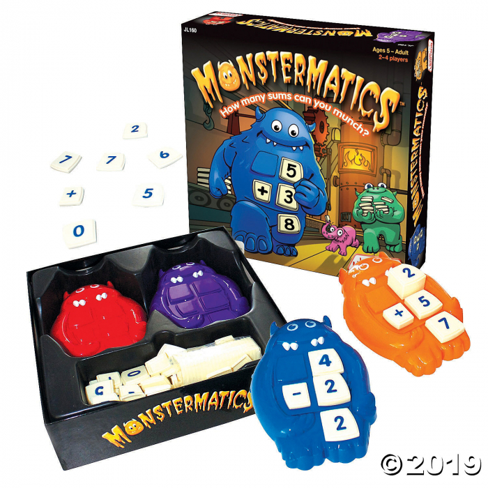 Monstermatics® Math Game (1 Set(s)) | GlowUniverse.com