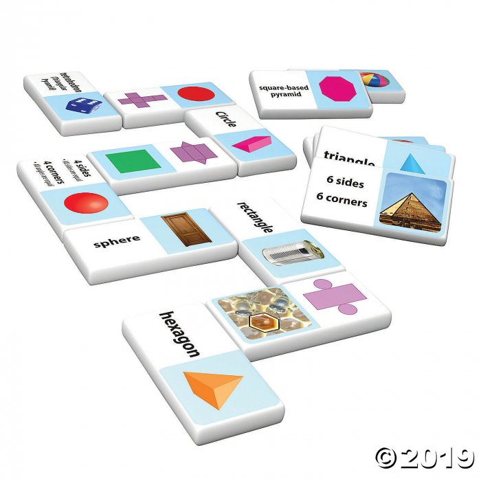 Shape Dominoes Set (1 Set(s)) | GlowUniverse.com