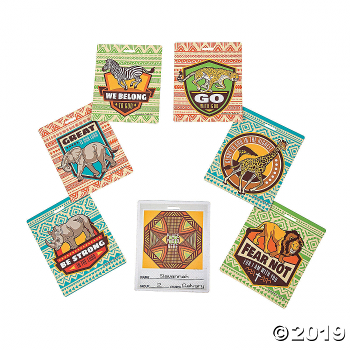 African Safari VBS Photo Cards (Per Dozen) | GlowUniverse.com
