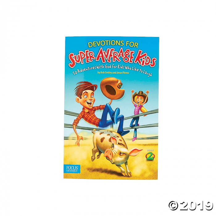 Devotions for Super Average Kids Book 2 (1 Piece(s)) | GlowUniverse.com