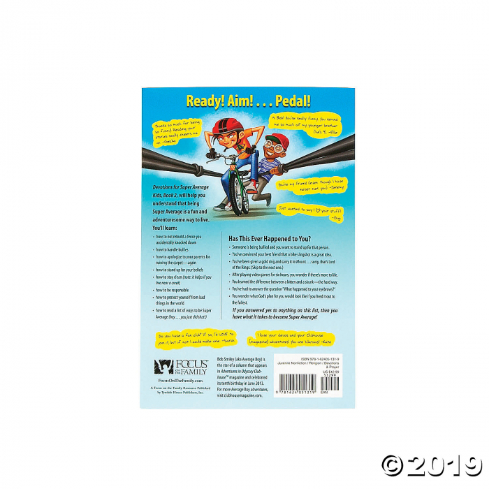 Devotions for Super Average Kids Book 2 (1 Piece(s)) | GlowUniverse.com
