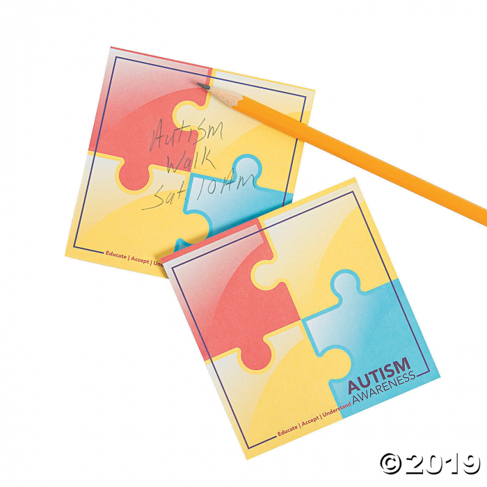 Autism Sticky Notes (Per Dozen) | GlowUniverse.com