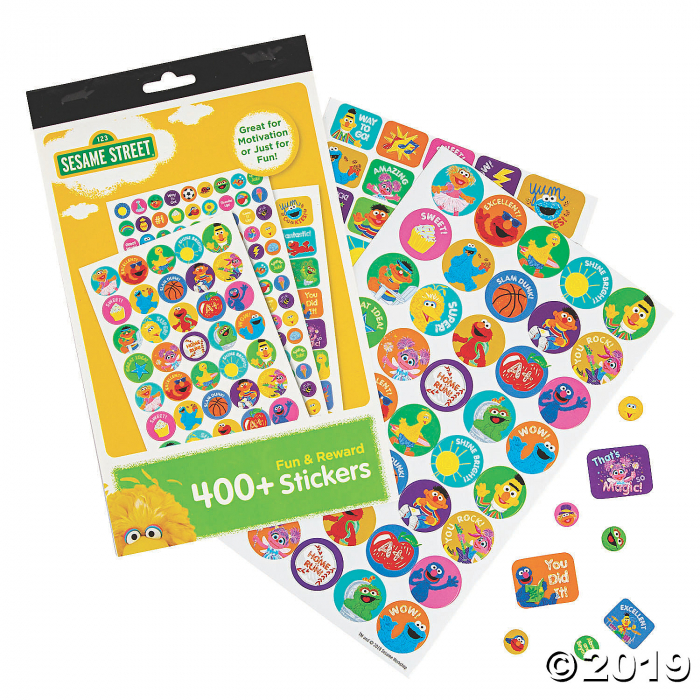 Sesame Street® Fun Reward Sticker Pad (1 Piece(s)) | GlowUniverse.com