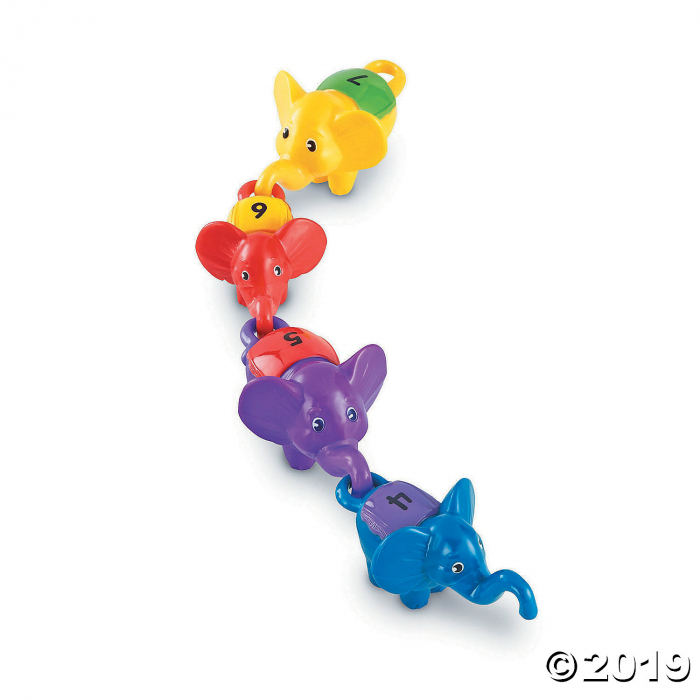 Snap n Learn Counting Elephants, 10 Pieces (1 Piece(s)) | GlowUniverse.com