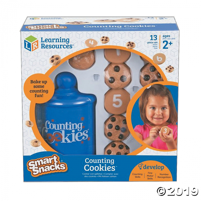 Smart Snacks® Counting Cookies (1 Piece(s)) | GlowUniverse.com