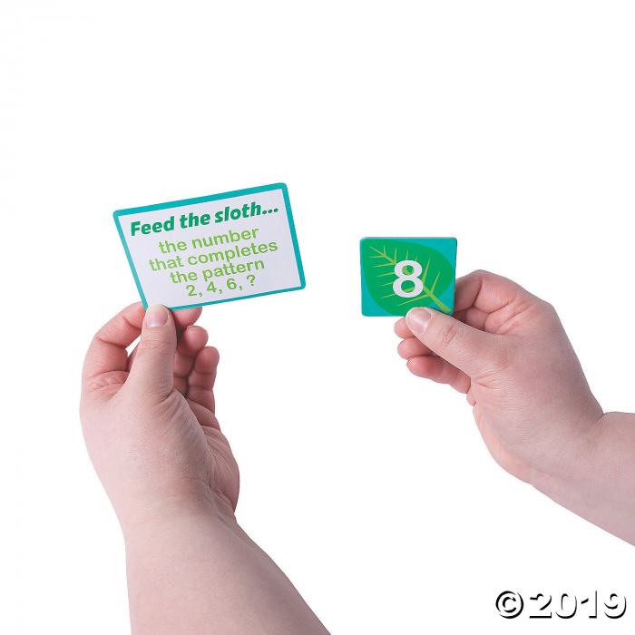 Following Directions Sloth Math Game (1 Set(s)) | GlowUniverse.com