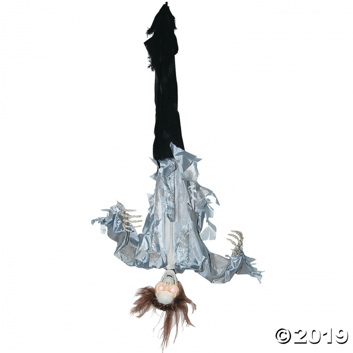 Slashing Upside Down Reaper Halloween Decoration (1 Piece(s ...