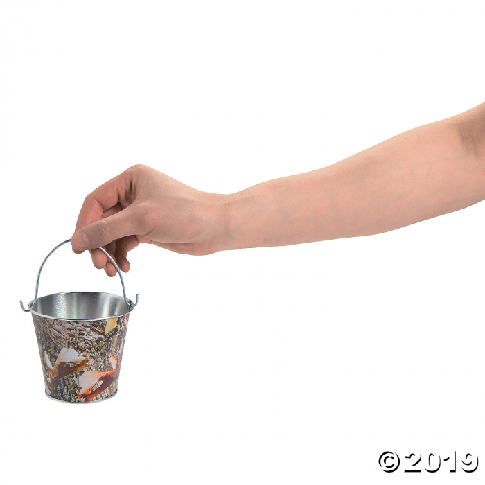 Camouflage Pails (Per Dozen) | GlowUniverse.com