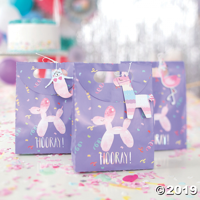 Hooray It's Your Birthday Treat Bags (Per Dozen) | GlowUniverse.com