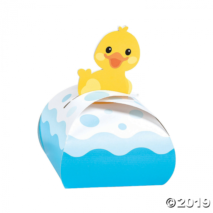 Rubber Ducky Favor Boxes (Per Dozen) | GlowUniverse.com