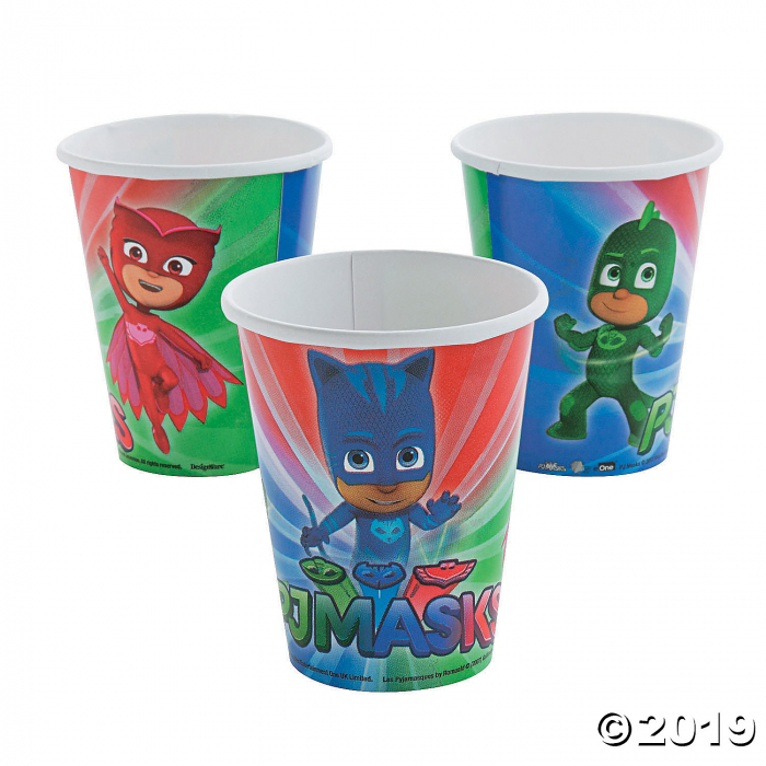 Disney® PJ Masks Paper Cups (8 Piece(s)) | GlowUniverse.com