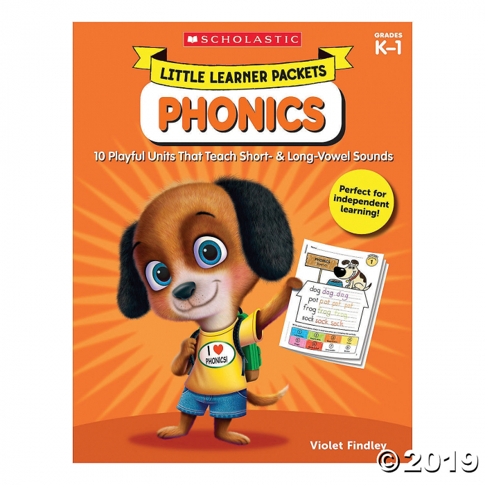 Scholastic Little Learner Packets: Phonics (1 Piece(s)) | GlowUniverse.com