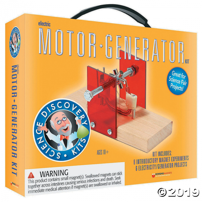 Science Set Motor/Generator (1 Unit(s)) | GlowUniverse.com