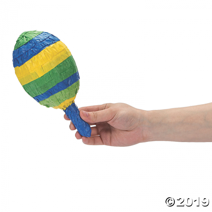 Mini Fiesta Maraca Piñata Decorations (1 Set(s)) | GlowUniverse.com