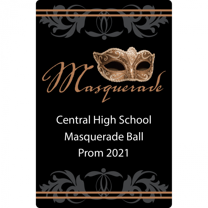 Masquerade Ball Playing Cards with Personalized Box (Per Dozen ...