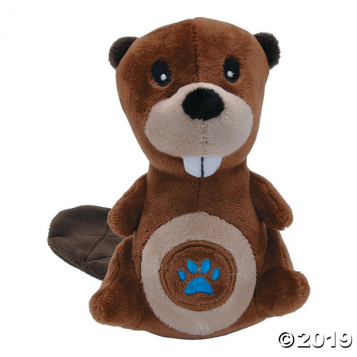 Li'L Pals Paw Plush Dog Toy-Beaver (1 Piece(s)) | GlowUniverse.com