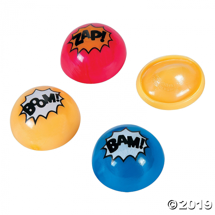 Superhero Poppers (Per Dozen) | GlowUniverse.com