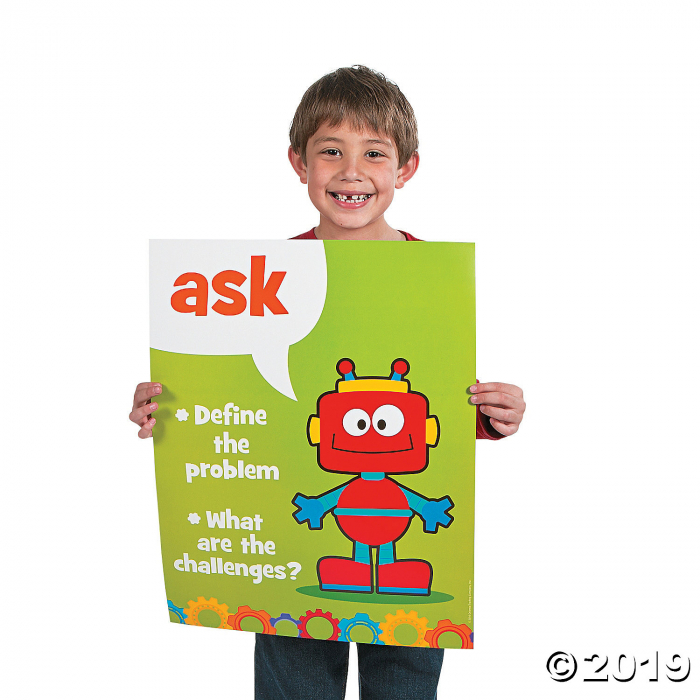 STEM Robots & Gears Posters (6 Piece(s)) | GlowUniverse.com