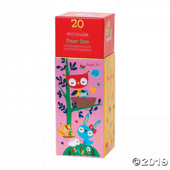 Gibby & Libby Dear Little One Stick Puzzle (1 Piece(s)) | GlowUniverse.com