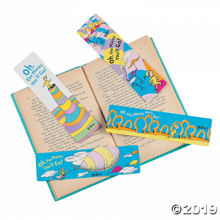 Dr. Seuss Oh, the Places You'll Go Bookmarks (50 Piece(s ...