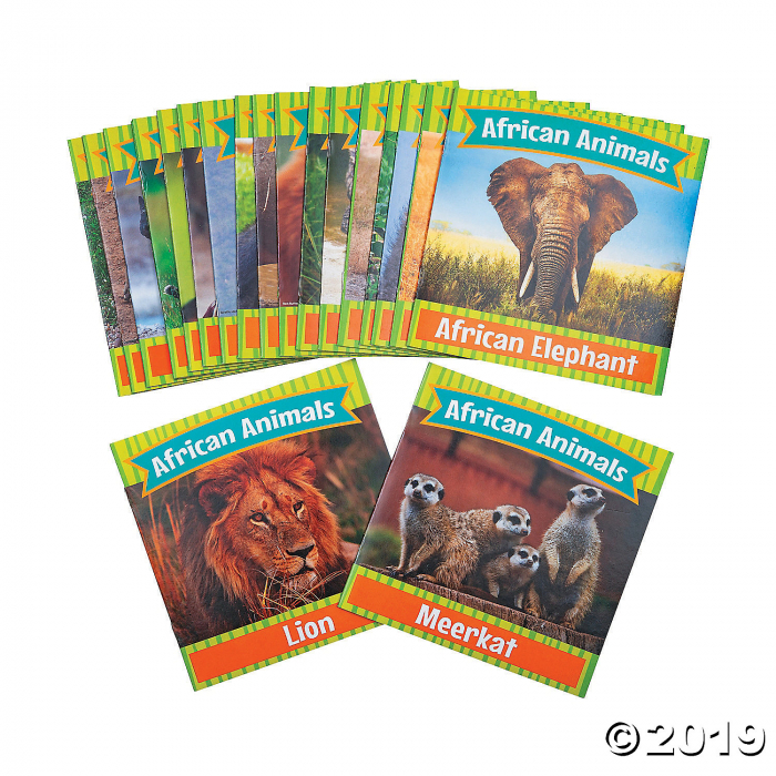 African Animal Readers (20 Piece(s)) | GlowUniverse.com