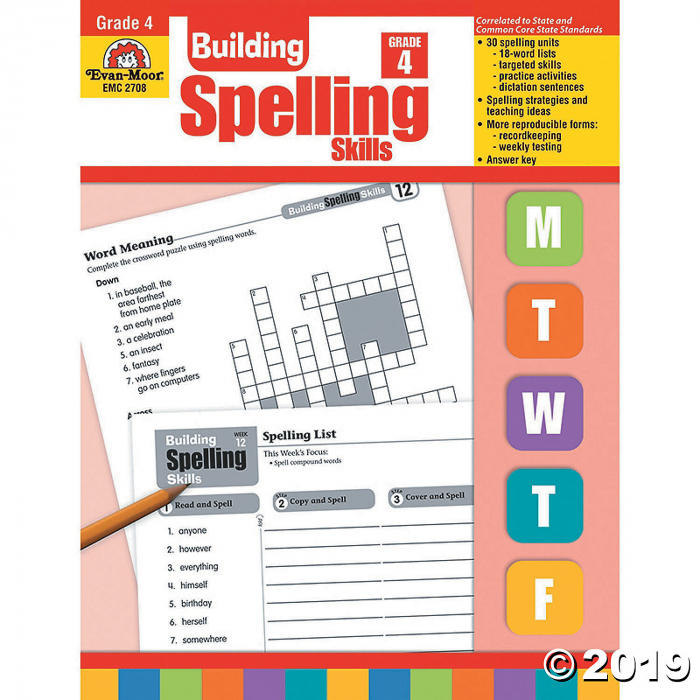 Building Spelling Skills Gr 4 (1 Piece(s)) | GlowUniverse.com
