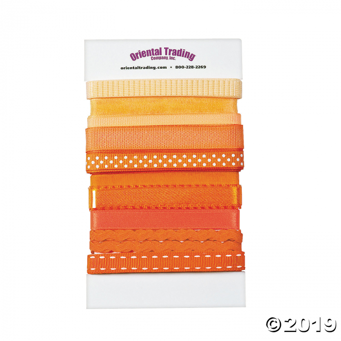 Orange Ribbon Assortment (10 Piece(s)) | GlowUniverse.com