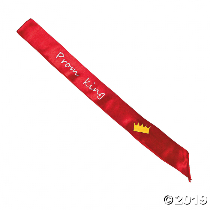 Prom King Sash