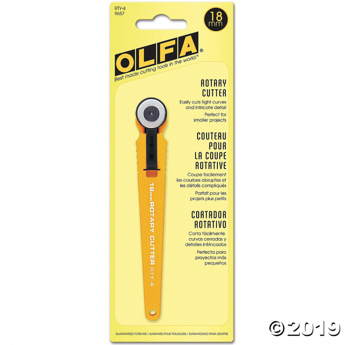 Olfa Small Rotary Cutter 18mm- (1 Piece(s)) | GlowUniverse.com