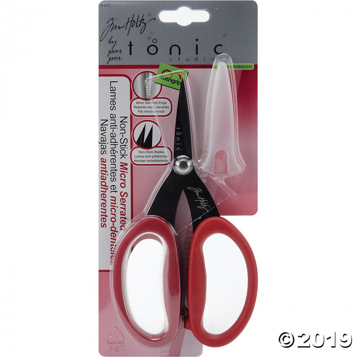 Tim Holtz Non-Stick Micro Serrated Scissors 7 (1 Piece(s ...