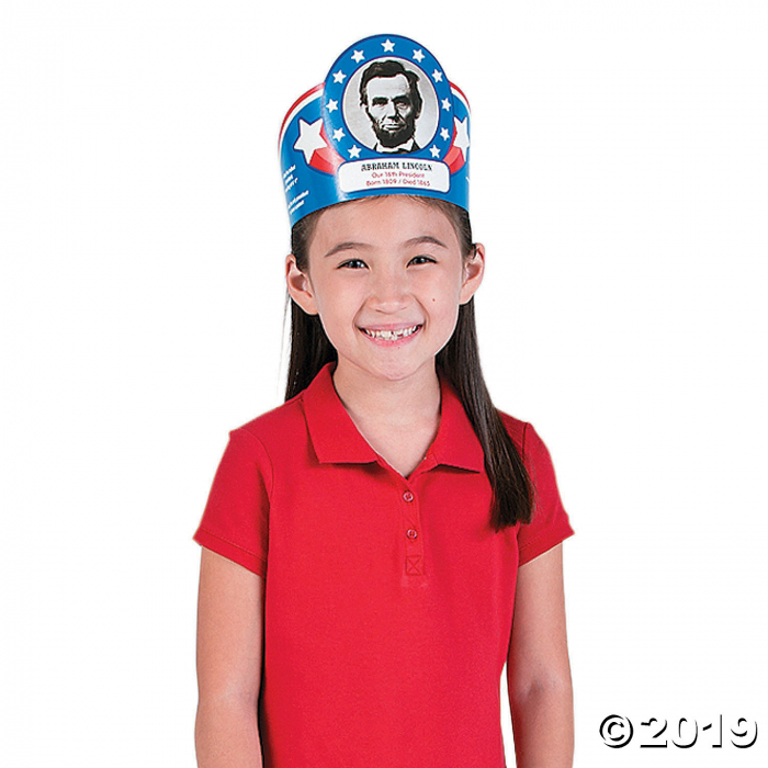 Abraham Lincoln Crowns (Per Dozen) | GlowUniverse.com