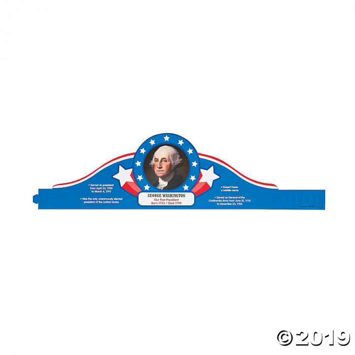 George Washington Crowns (Per Dozen) | GlowUniverse.com