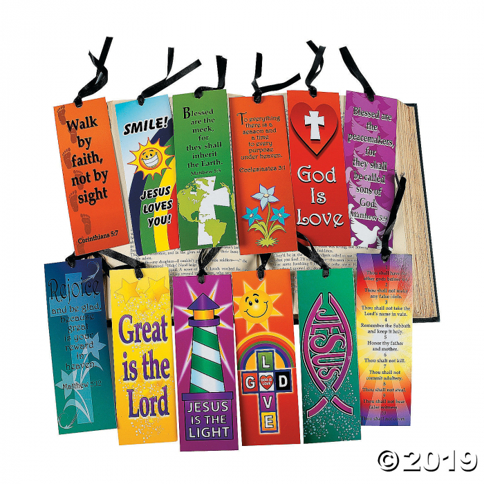 Mega Religious Bookmark Assortment (144 Piece(s)) | GlowUniverse.com