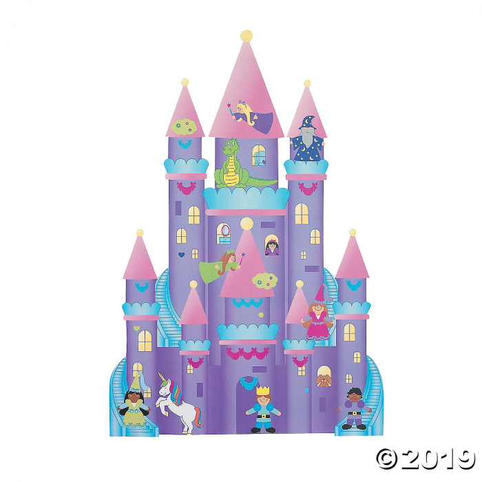 DIY Giant Enchanted Castle-Shaped Sticker Scenes (Makes 12 ...