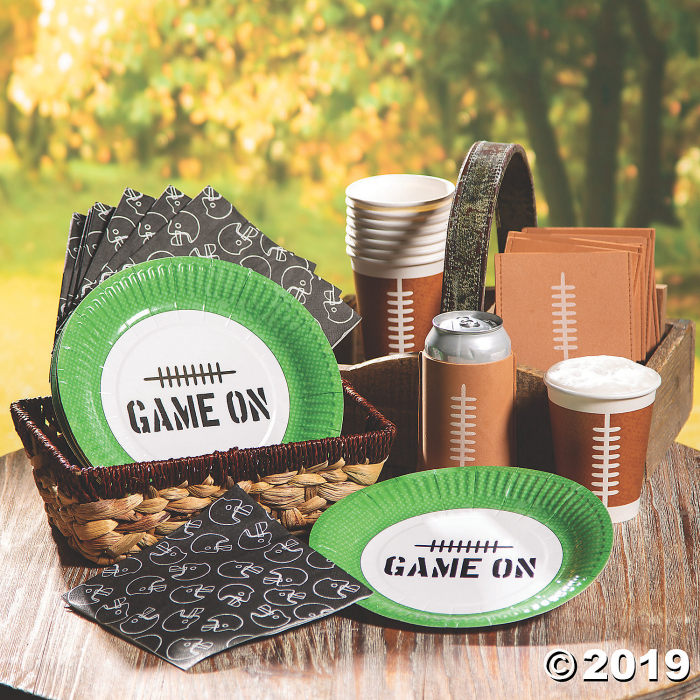 Football Tailgate Party Pack (35 Piece(s)) | GlowUniverse.com
