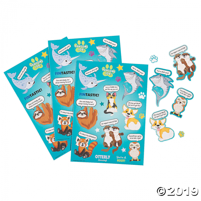 Positive Pals Sticker Sheets (24 Sheet(s)) | GlowUniverse.com