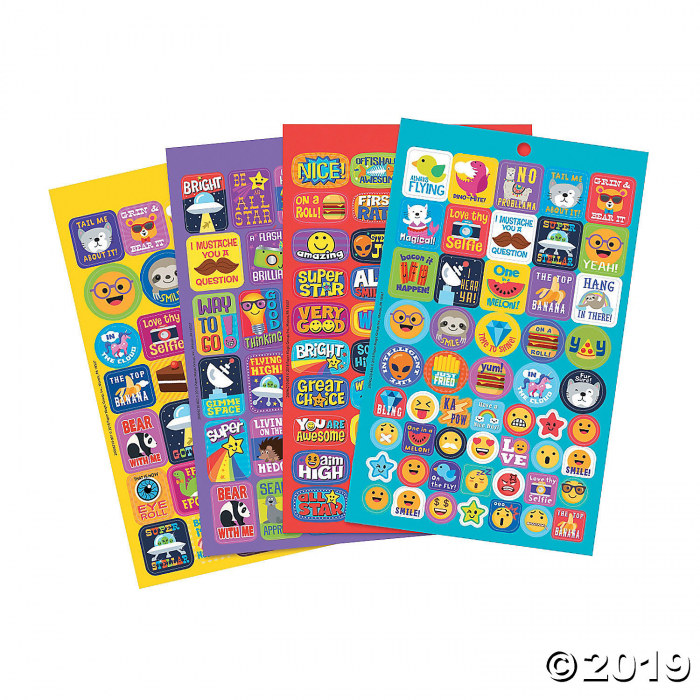 Eureka® Motivational Sticker Book (1 Piece(s)) | GlowUniverse.com