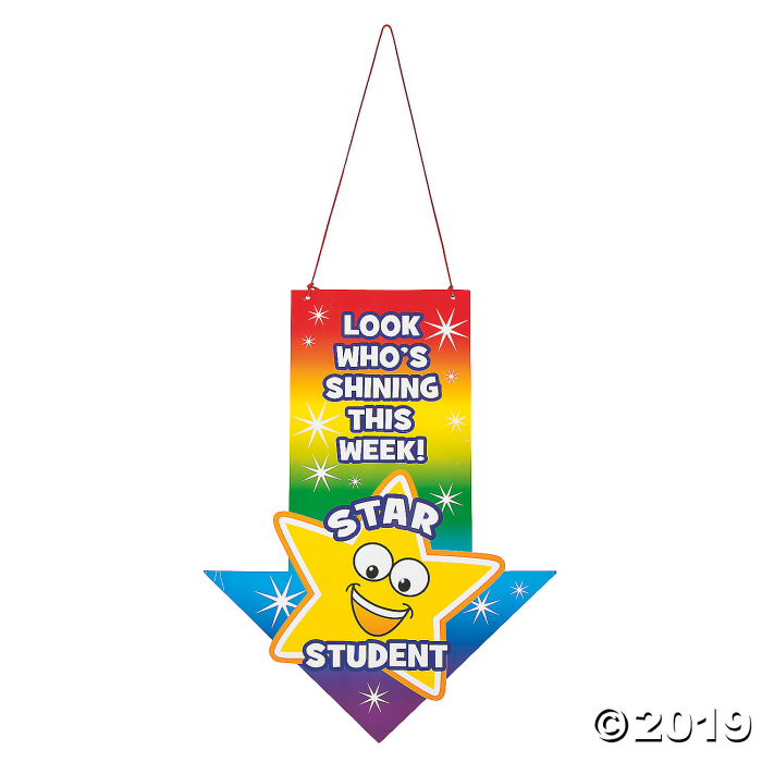 Star Student Arrow Banners (6 Piece(s)) | GlowUniverse.com