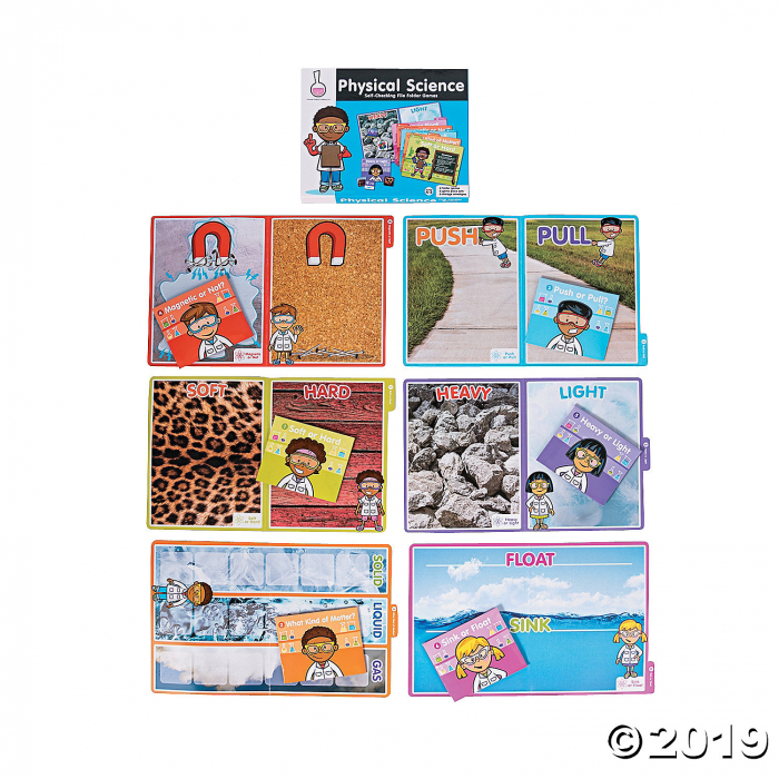 Physical Science File Folder Game (6 Piece(s)) | GlowUniverse.com