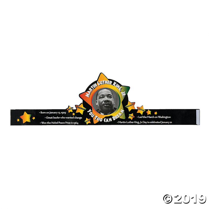 Martin Luther King Jr. Crowns (Per Dozen) | GlowUniverse.com