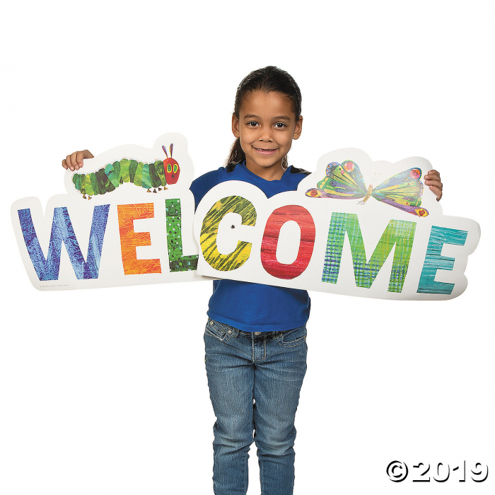 Eric Carle's The Very Hungry Caterpillar Welcome Sign (1 Piece(s ...