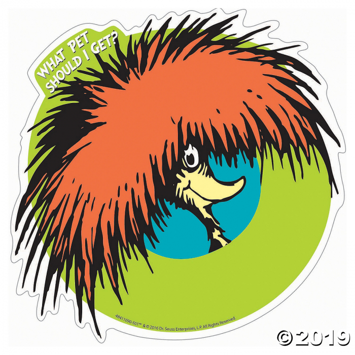 Dr. Seuss What Pet Should I Get Cutouts (36 Piece(s)) | GlowUniverse.com